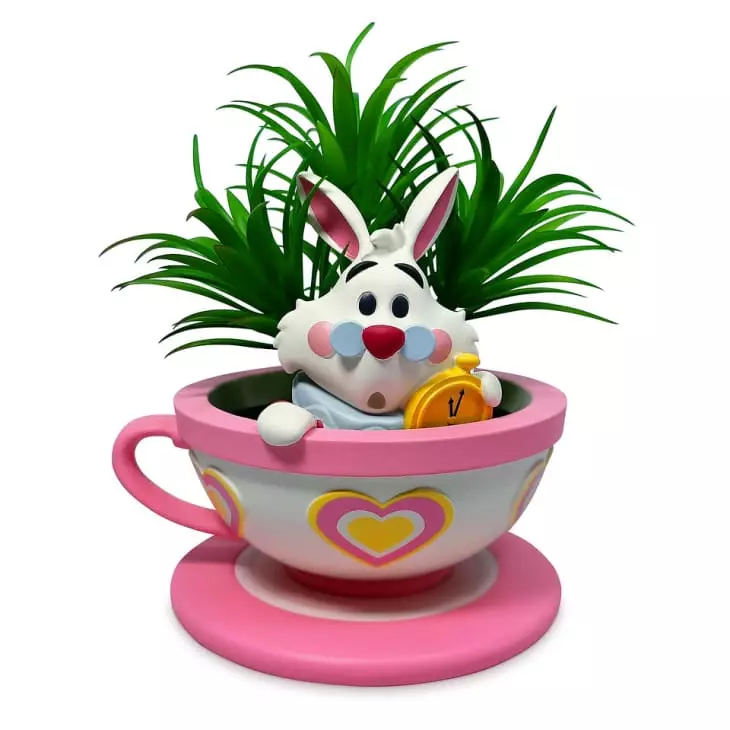 ຮູບພາບຜະລິດຕະພັນ: White Rabbit Tea Cup Succulent Planter