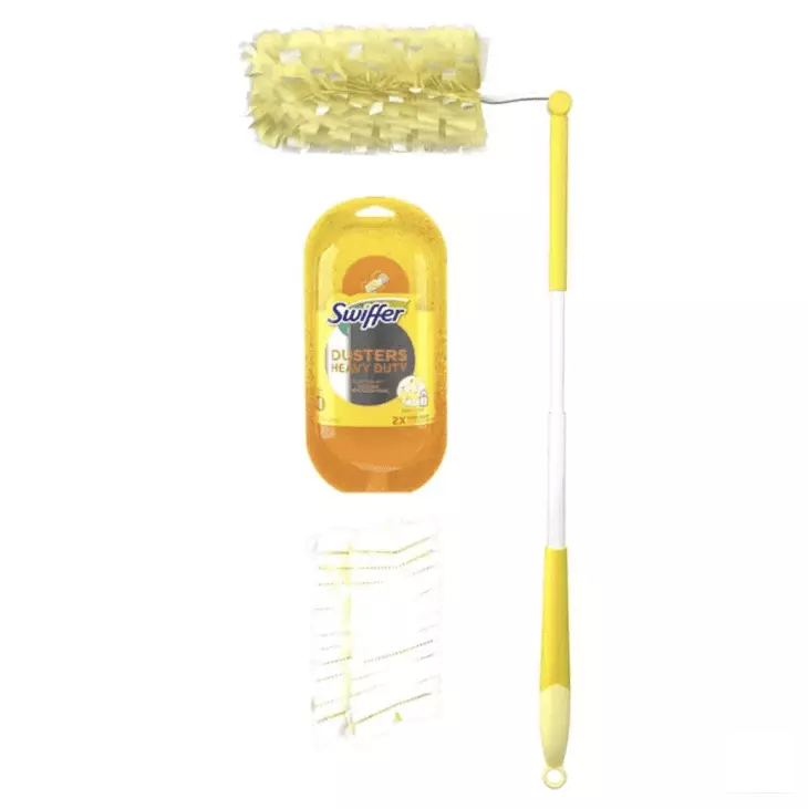 Εικόνα προϊόντος: Swiffer Dusters Heavy Duty Extendable Handle Dusting Kit - 4pk