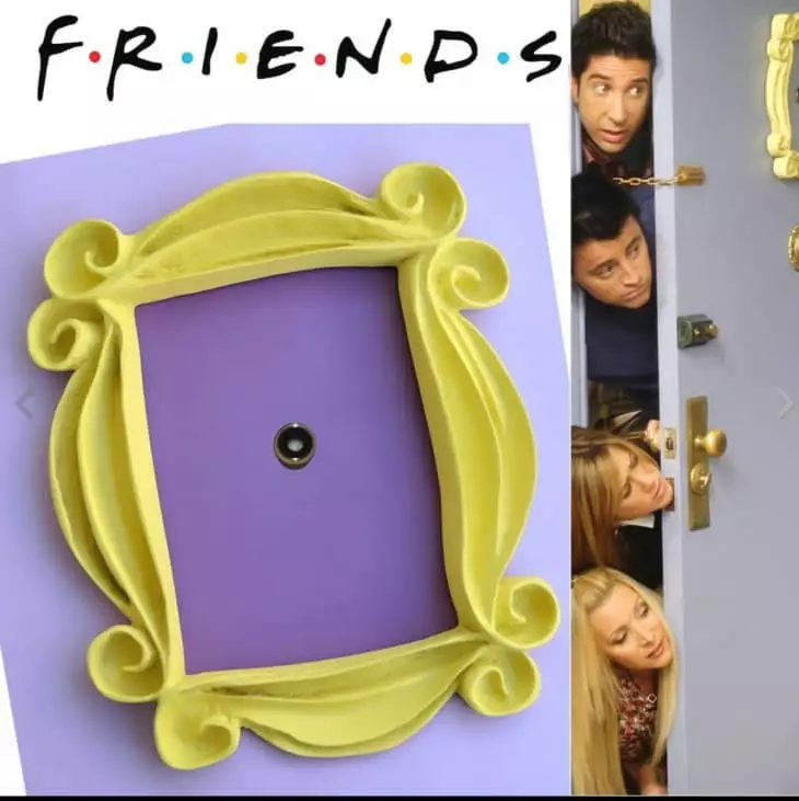 Foto ngwaahịa: Frame Peephole Friends