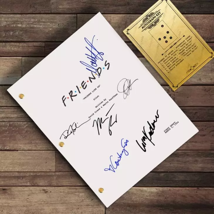 Imaginea produsului: Friends TV Cast Autographed Script