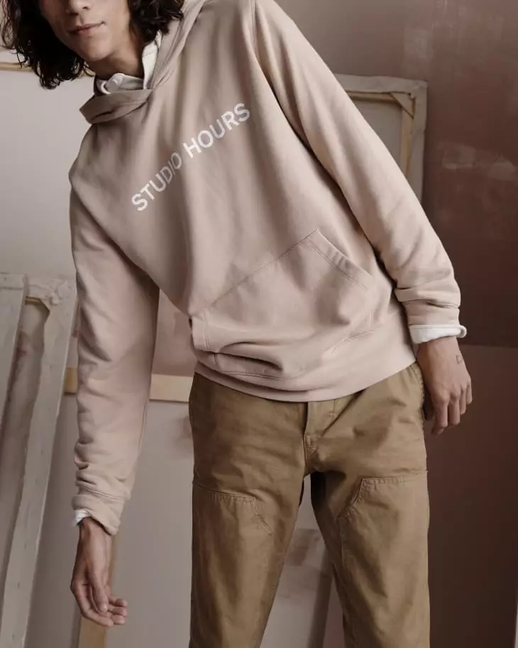 製品画像：Madewell x Backdrop Unisex Studio Hours Hoodie Sweatshirt