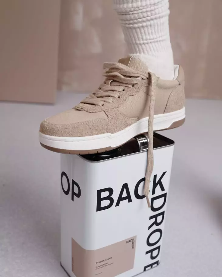 Productafbeelding: Madewell x Backdrop Court-sneakers in studio-uren