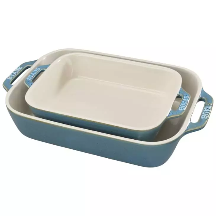 Imazhi i produktit: Set enë pjekjeje drejtkëndore 2-pc Staub Ceramics