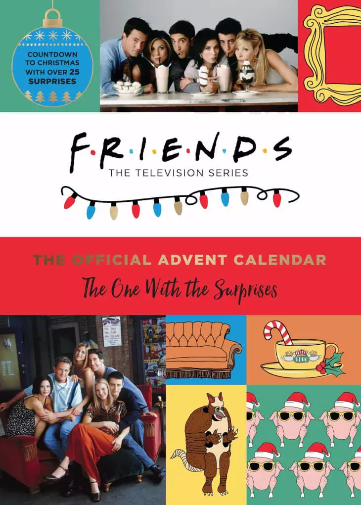 Termék képe: Barátok: A hivatalos adventi naptár: a meglepetésekkel