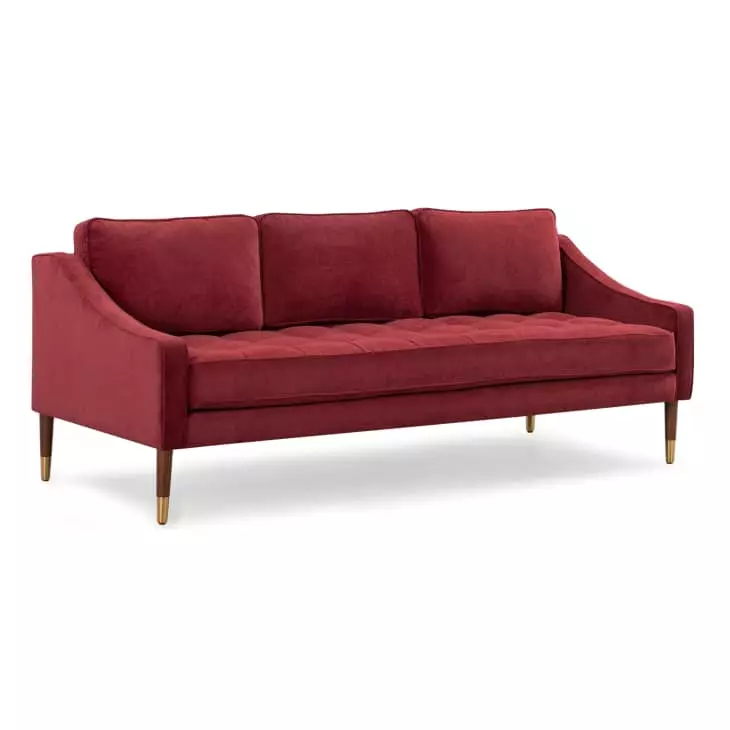 Gambar Produk: Brando Sofa - Ruby Velvet