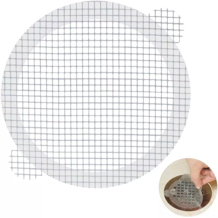 Aworan ọja: Aire Allure isọnu Shower Drain Hair Catcher Mesh Stickers, 25 Pack