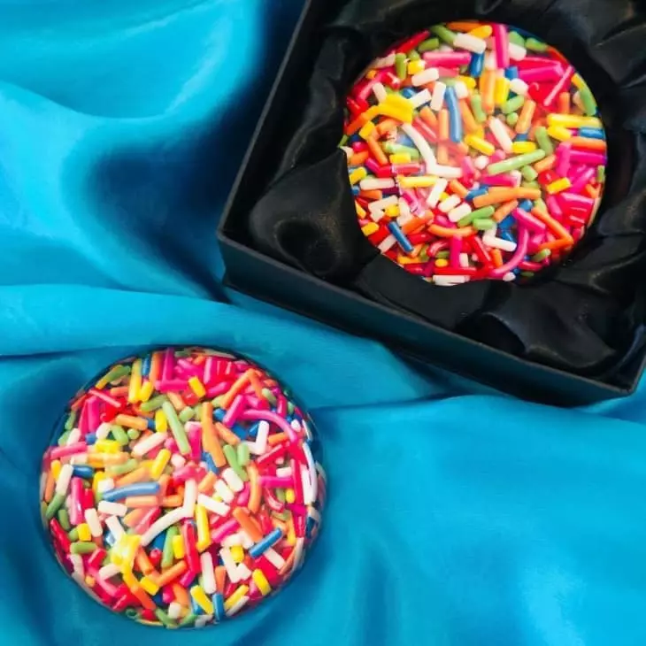 Ata Oloa: Candy Dome Paperweight (Sprinkles)