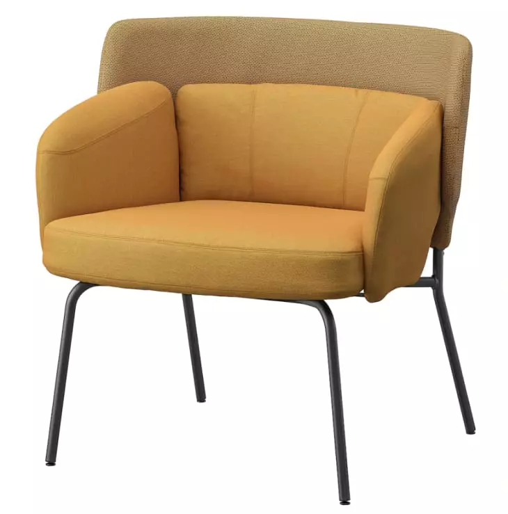 Mustard armchair kubva kuIKEA