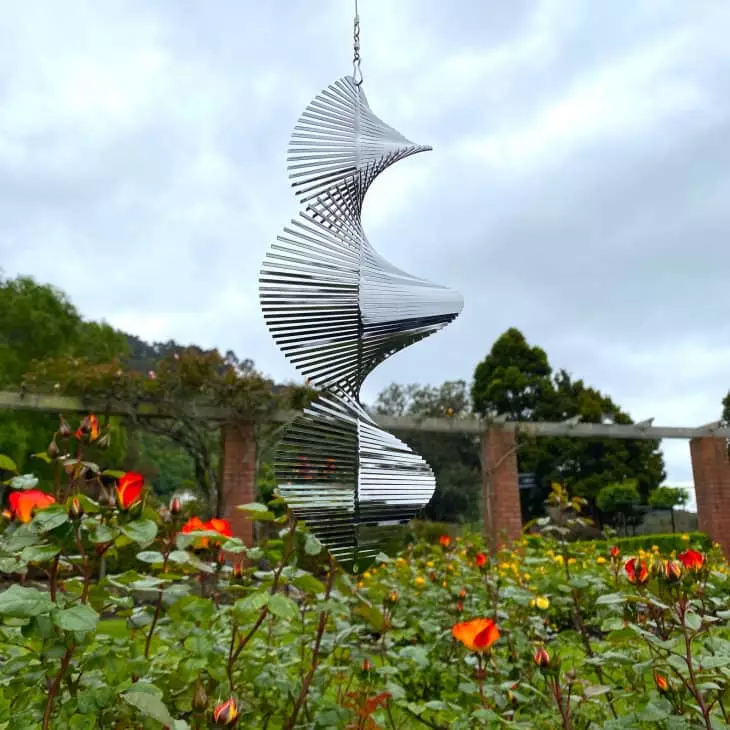 Gespiegelde windspinner