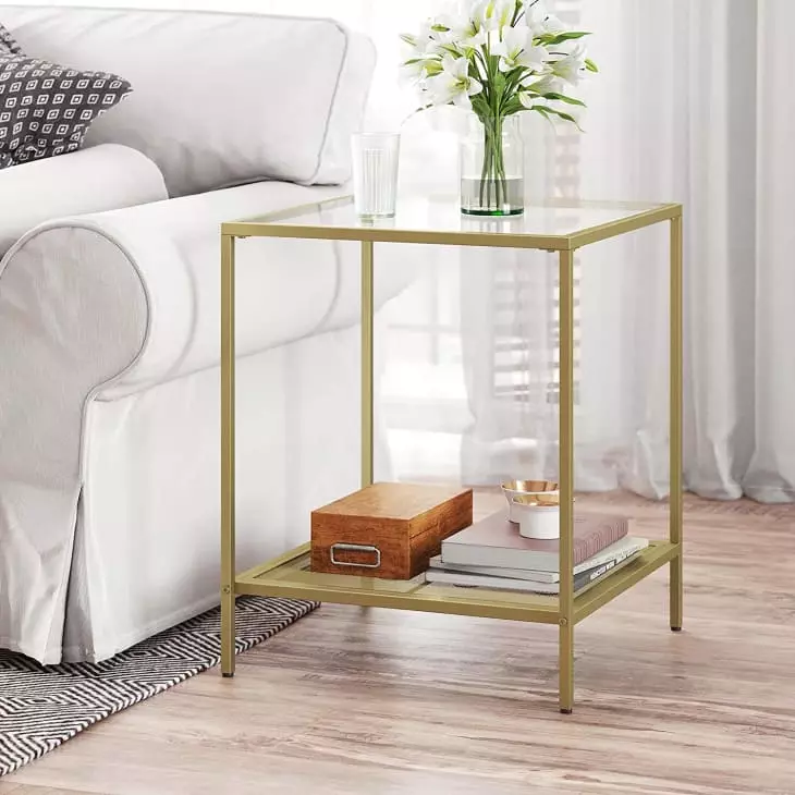 Larawan ng Produkto: VASAGLE Gold Side Table