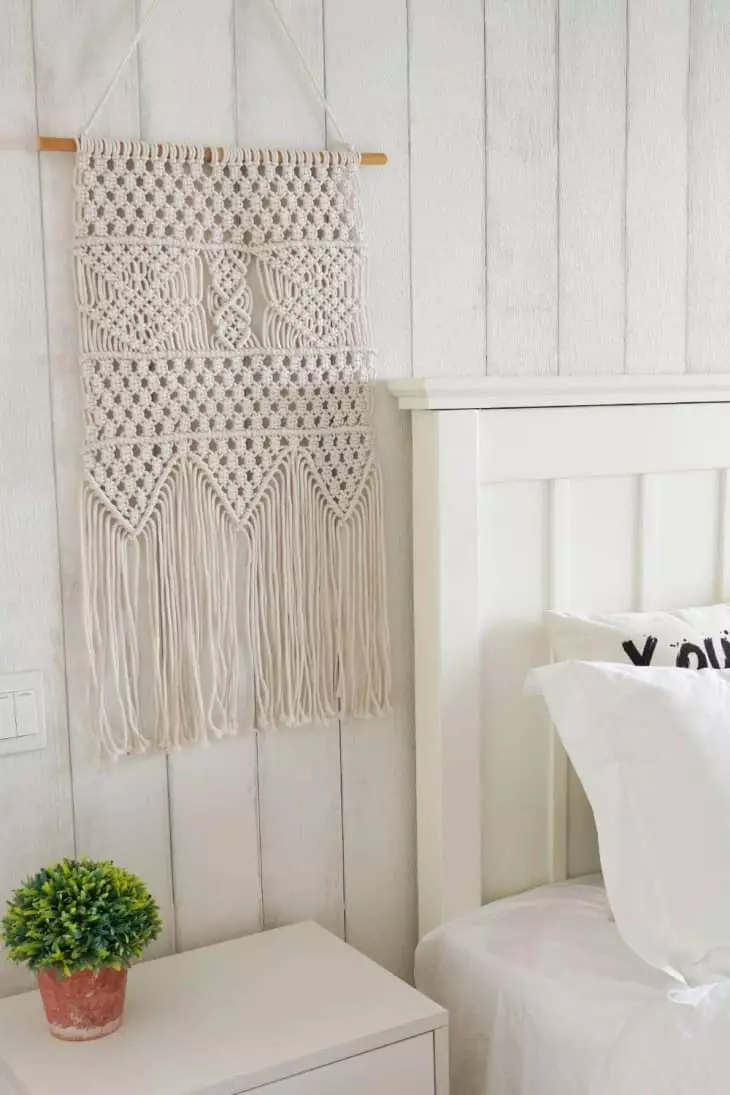 Sawirka Alaabta: Macrame Weven Wall Laadlaad