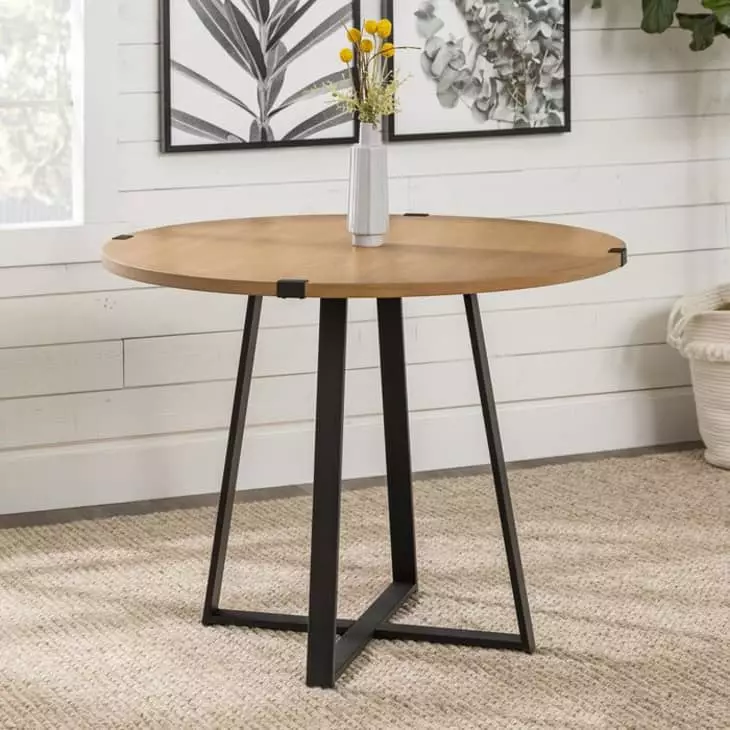 Hulagway sa Produkto: Laurel Foundry Modernong Farmhouse Enrique Dining Table