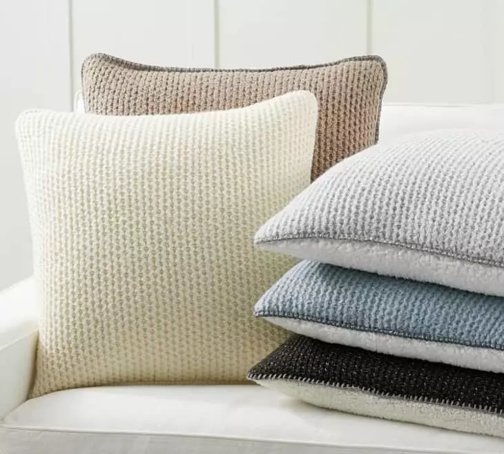 Larawan ng Produkto: Thermal Sherpa Back Knit Pillow Covers