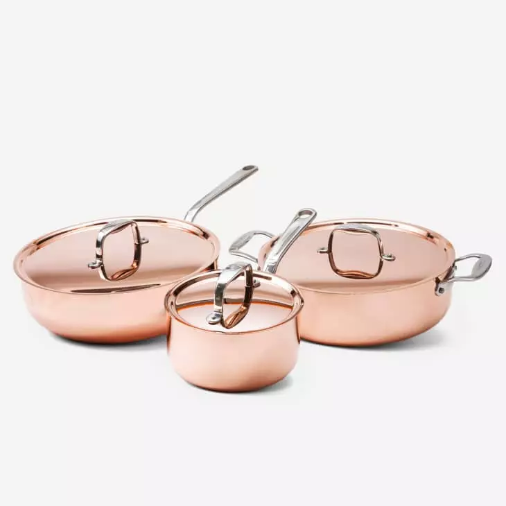 Produktbillede: Made In Copper Cookware Set