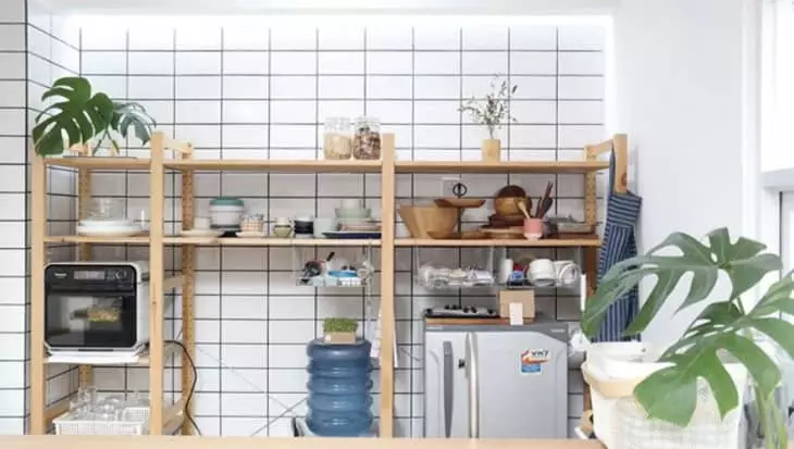 IVAR IKEA digunakan di dapur