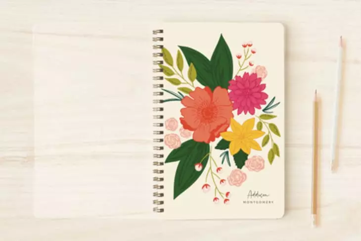 Immaġni tal-Prodott: Notebook Bloomed