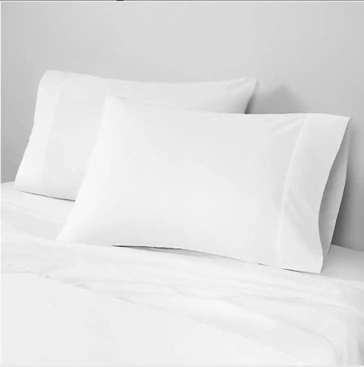 ထုတ်ကုန်ပုံ- Wamsutta Pima 500-Thread-Count Queen Sheet Set