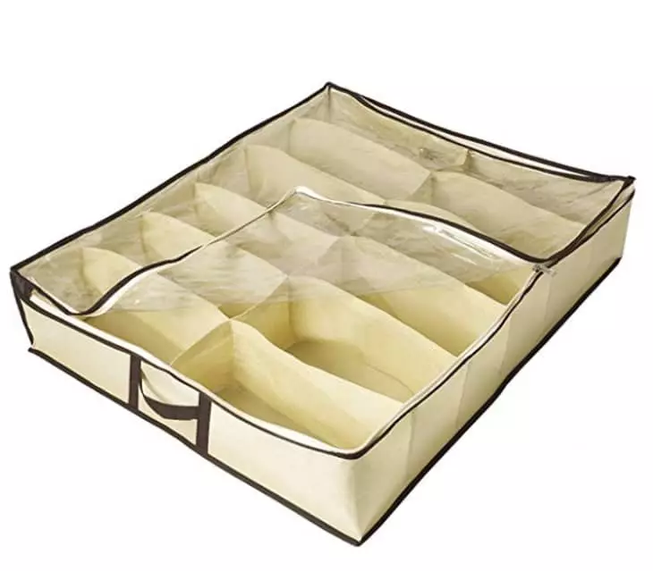 Tuotekuva: Ziz Home Bed Under Shoe Organizer lapsille ja aikuisille (12 paria)