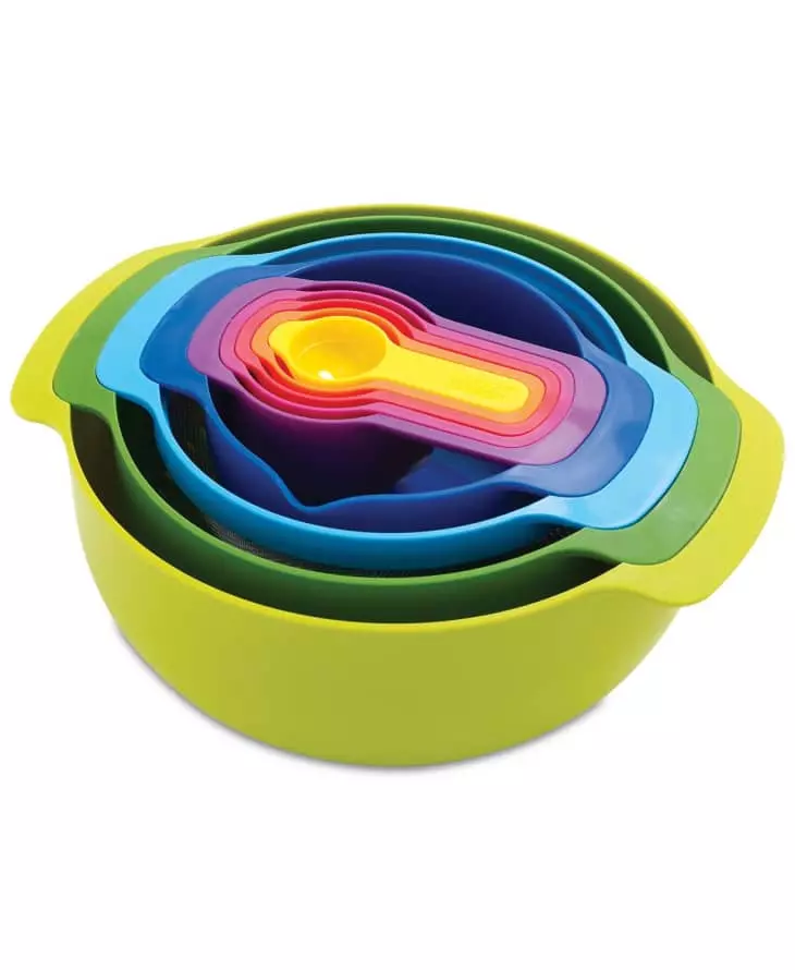 Foto ngwaahịa: Joseph Joseph Set nke 9 Nesting Bowls