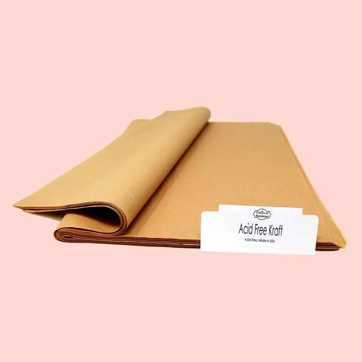 Aworan ọja: Acid-Free Kraft Tissue Paper, 96 Sheets