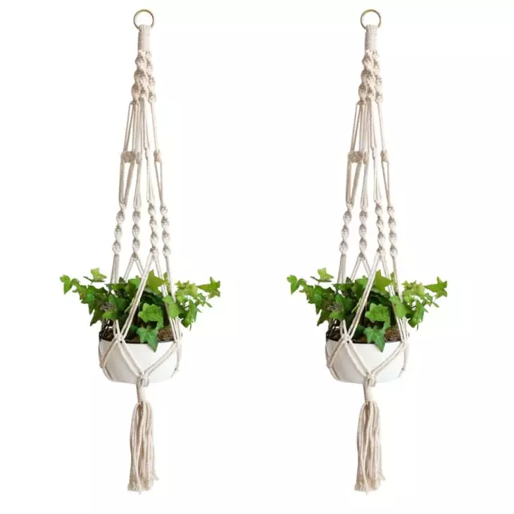 Khoom duab: Accmor Macrame Plant Hanger