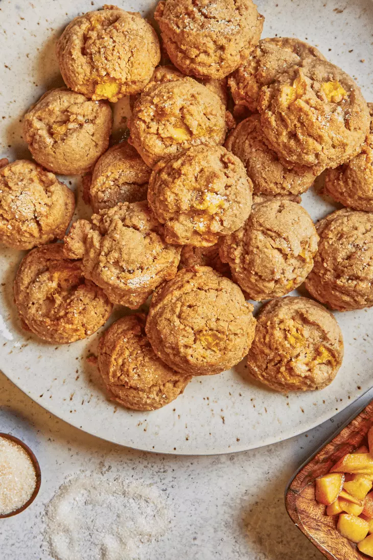 Peach Cobbler Cookies