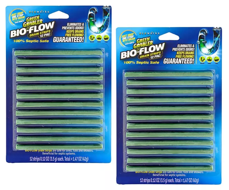 Продукция рәсеме: Green Gobbler BIO-Flow Drain Strips