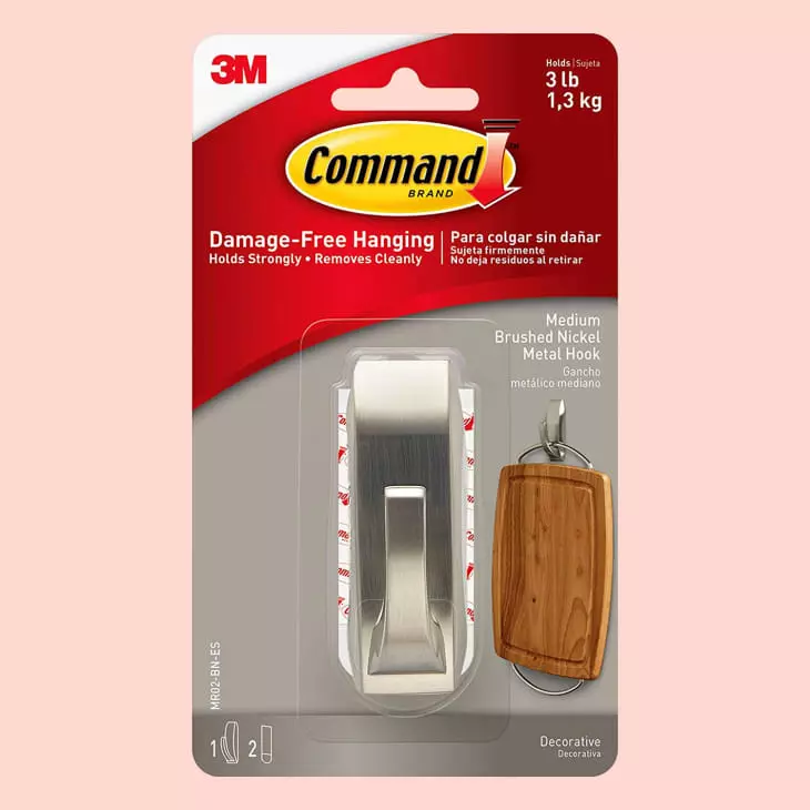 Produit Bild: Mëttelstuf gekämmt Néckel Command Hook