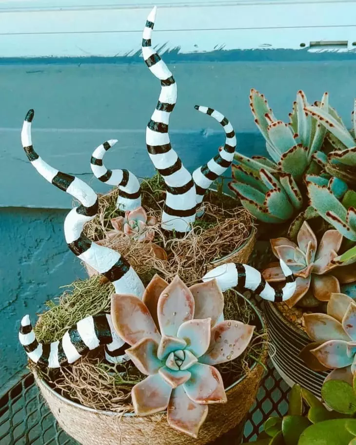 නිෂ්පාදන රූපය: Beetlejuice Sandworm tail stakes