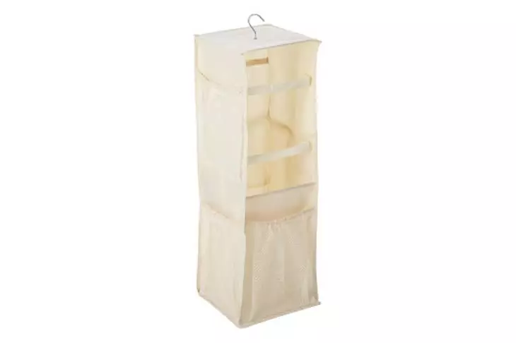 Image du produit : HomeCrate Hanging Wrapping Paper and Bow Organizer