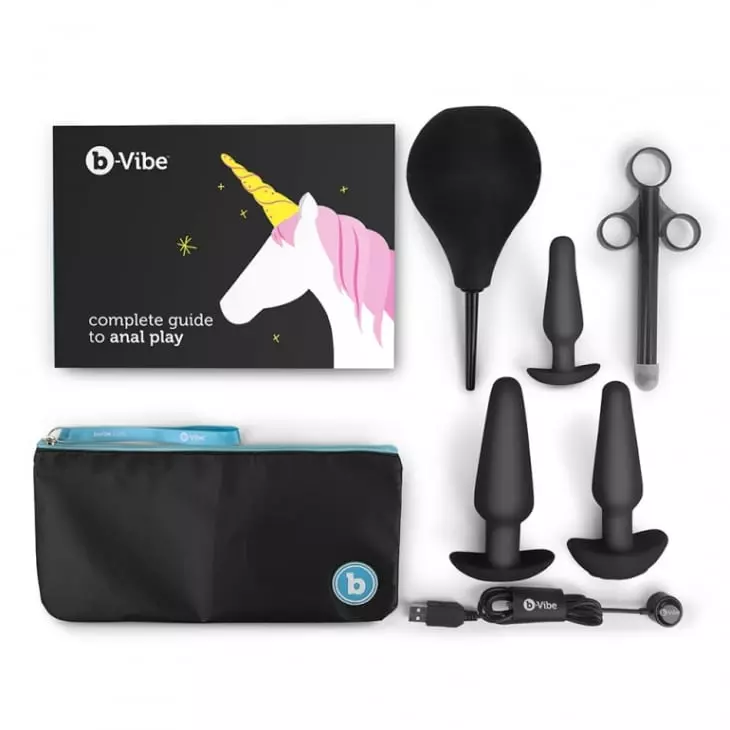 Hulagway sa Produkto: b-Vibe Anal Training Kit & Education Set