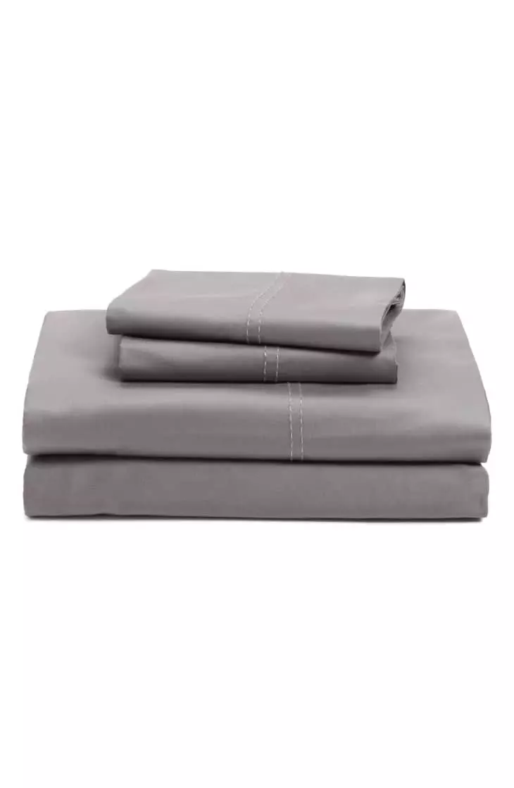 Umfanekiso weMveliso: I-400 Thread Count Organic Cotton Sateen Sheet, Queen