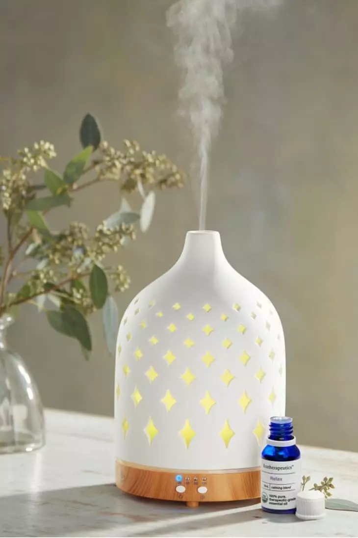 Wêne Hilber: Serene House Supernova Elektrîk Aromatherapy Diffuser