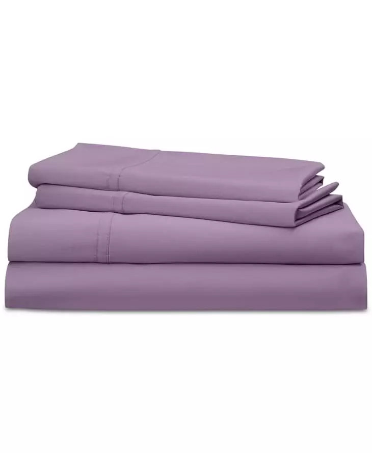 Produktbillede: Lauren Ralph Lauren Spencer Cotton Sateen 475 Thread Count 4-Pc. Solid Queen Lagen Sæt