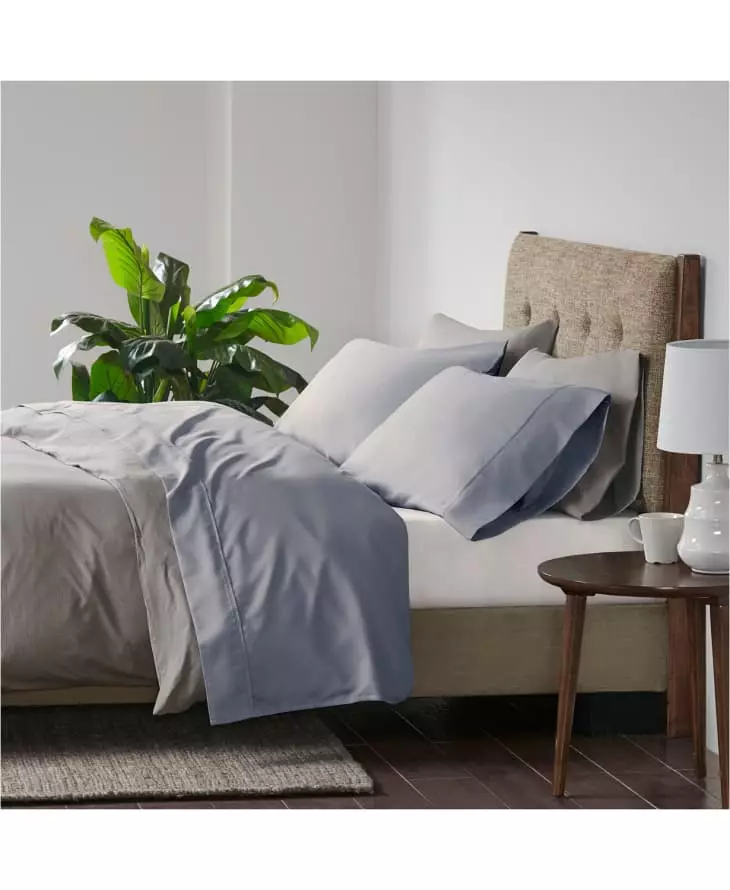 Vörumynd: Beautyrest 600 Thread Count Queen 4-stykki kælibómullarsett