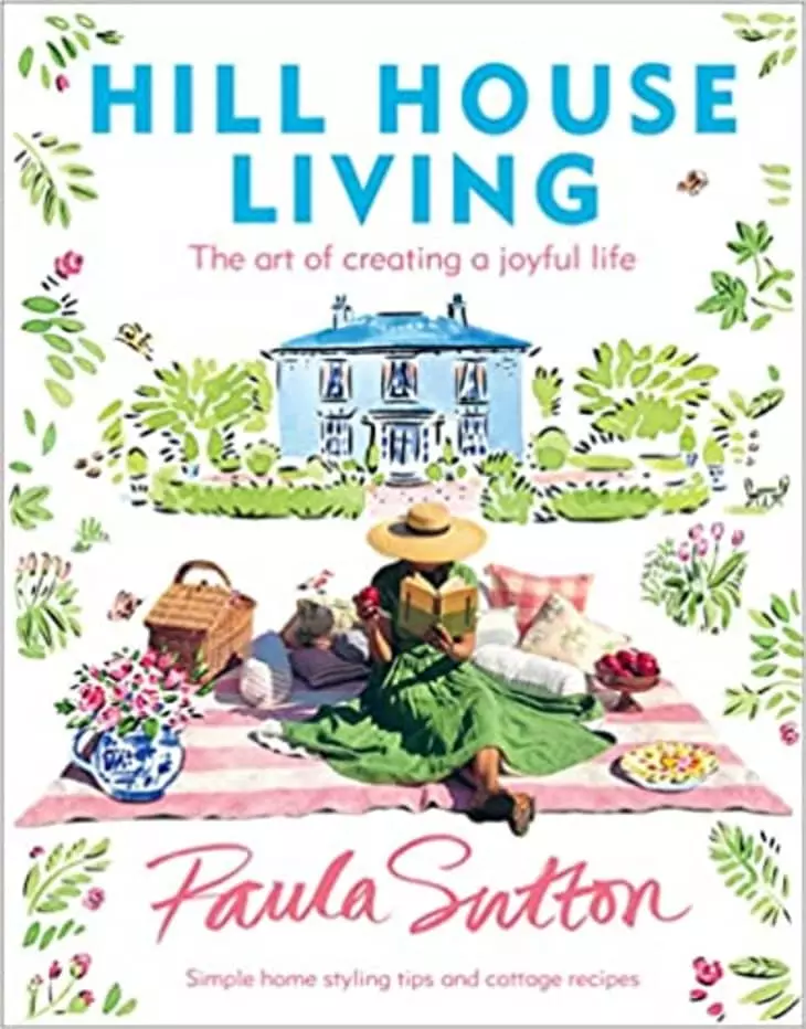 Jaket buku kanggo Paula Sutton's Hill House Living Book