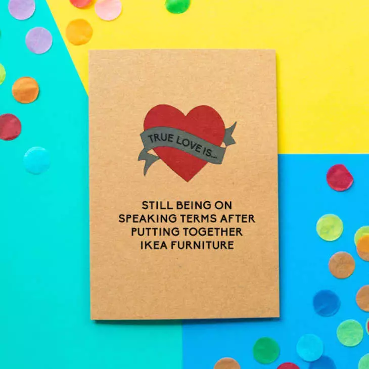 Продукт сүрөтү: Funny Valentines Card