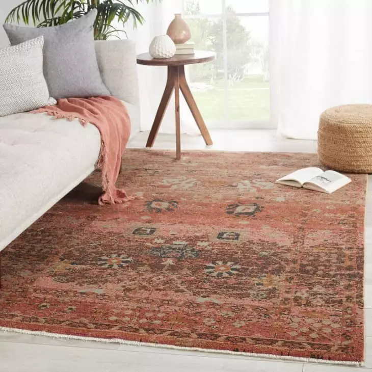 Produkbeeld: Zoeller Oriental Red Area Rug