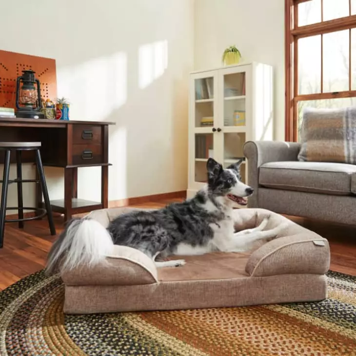 Produktbilde: Frisco Plush Orthopedic Bolster Pet Bed