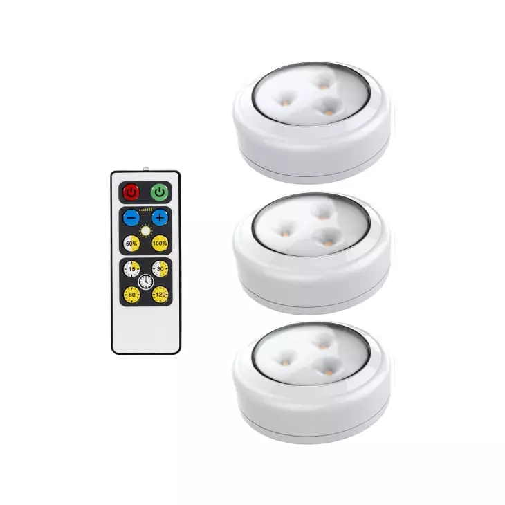 Produktbillede: Brilliant Evolution Remote LED-lys - 3-pak