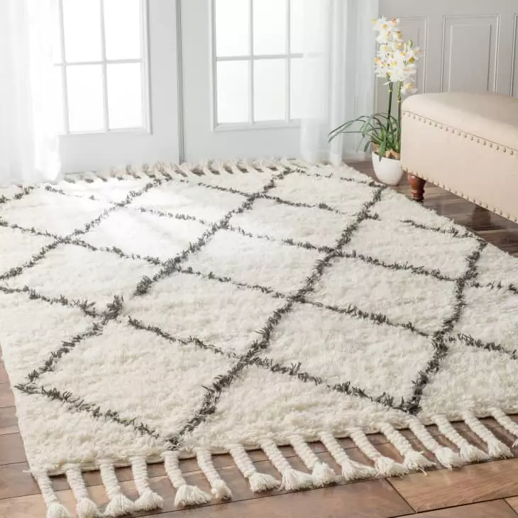 Изображение на продукта: Вълнен килим от марокански пергол