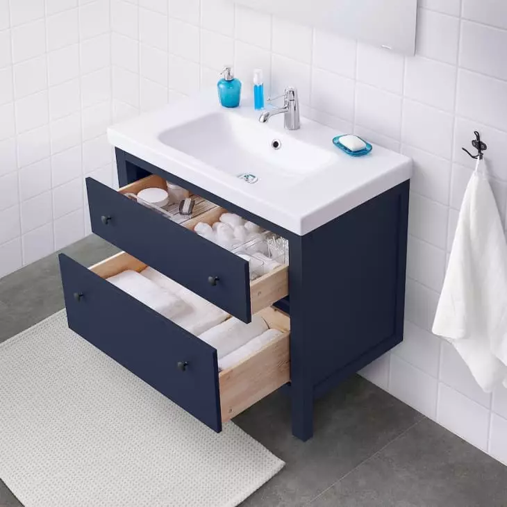 Məhsulun Şəkli: 2 Çekmeceli HEMNES Lavabo Şkafı