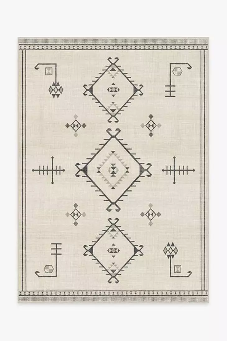 Obrázek produktu: Damali Black & White Rug 5'x7'