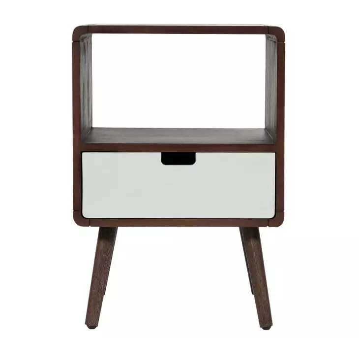 Íomhá Táirge: 1-Drawer Midcentury Kids Nightstand