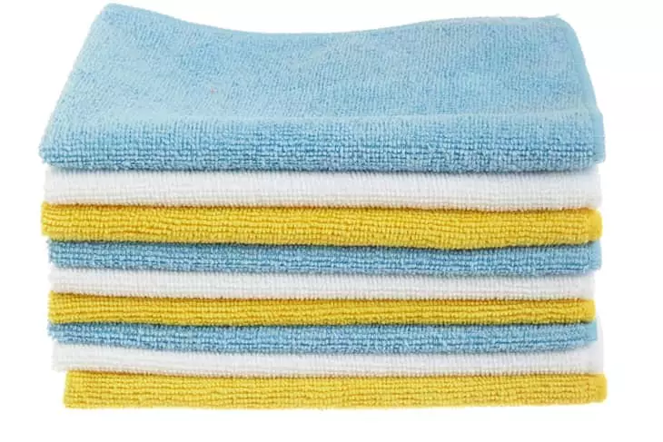 Hulagway sa Produkto: AmazonBasics Microfiber Cleaning Cloths, Set sa 24