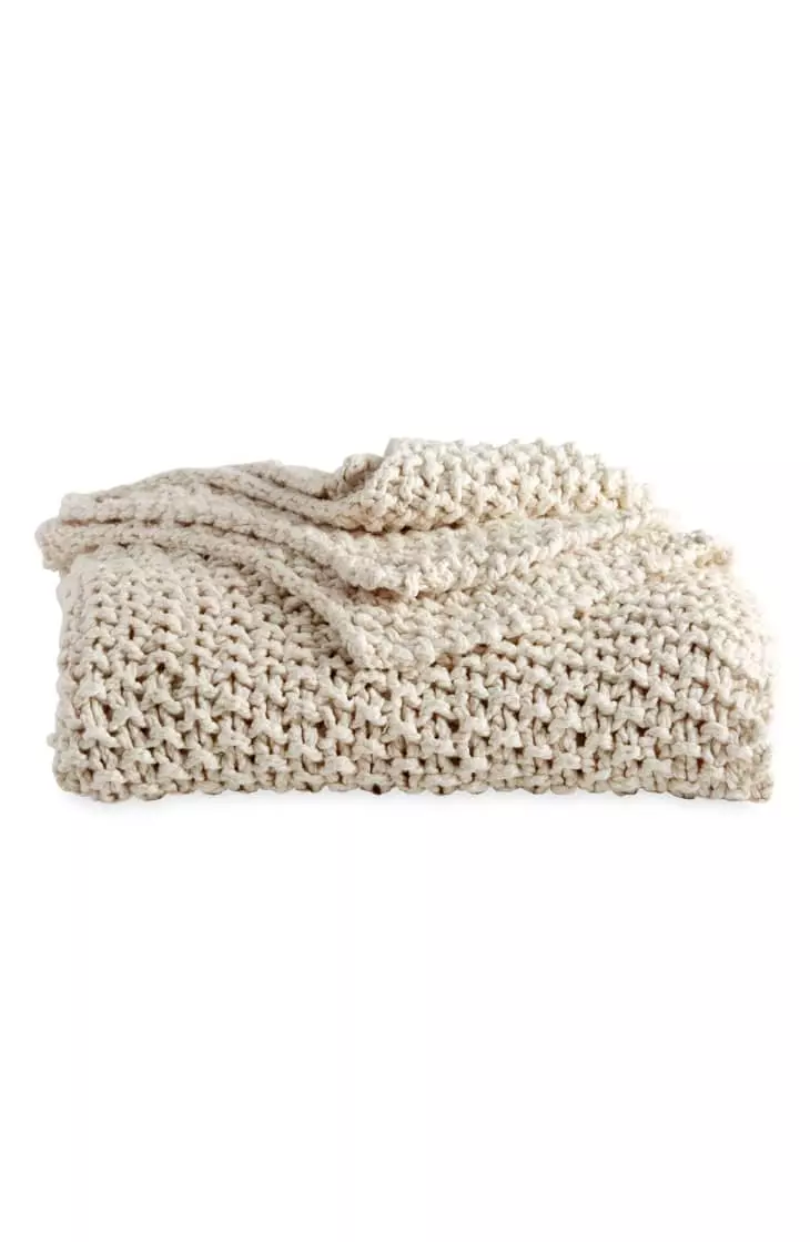 Delwedd Cynnyrch: DKNY Chunky Knit Throw