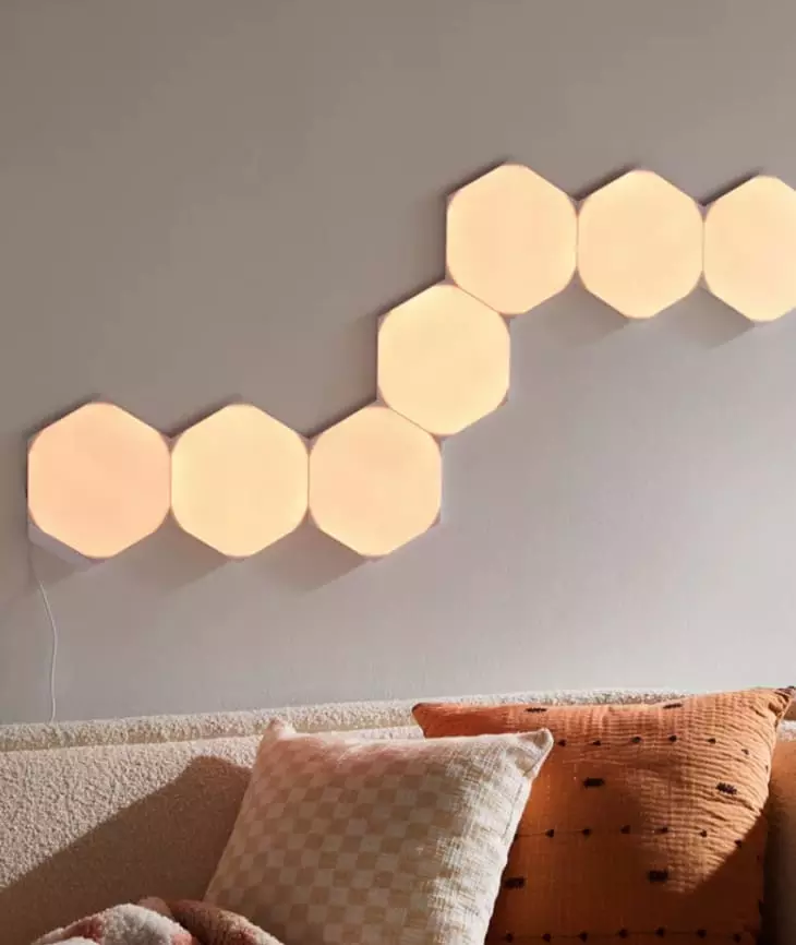 Isithombe somkhiqizo: I-Nanoleaf Shapes Hexagons Smarter Modular Lighting Set