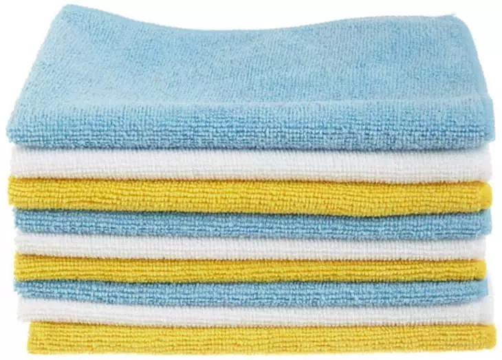 Foto ngwaahịa: AmazonBasics Microfiber Cleaning Cloth, 24-Pack