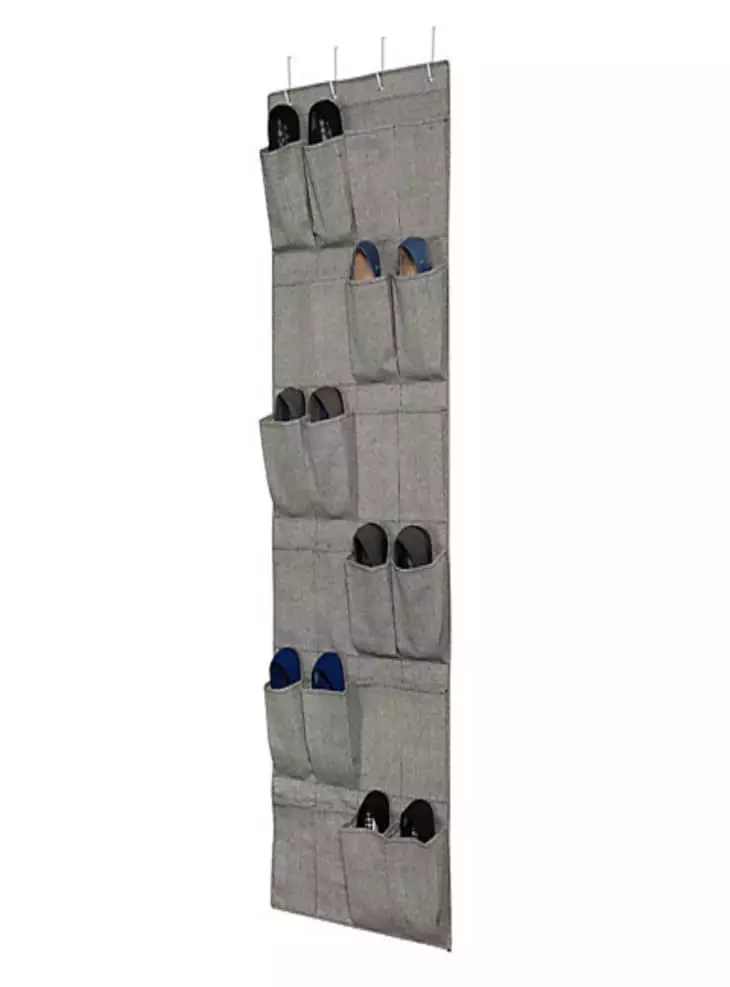 Produktbild: Squared Away Arrow Weave 24-Pocket Over-the-Door Schuh-Organizer