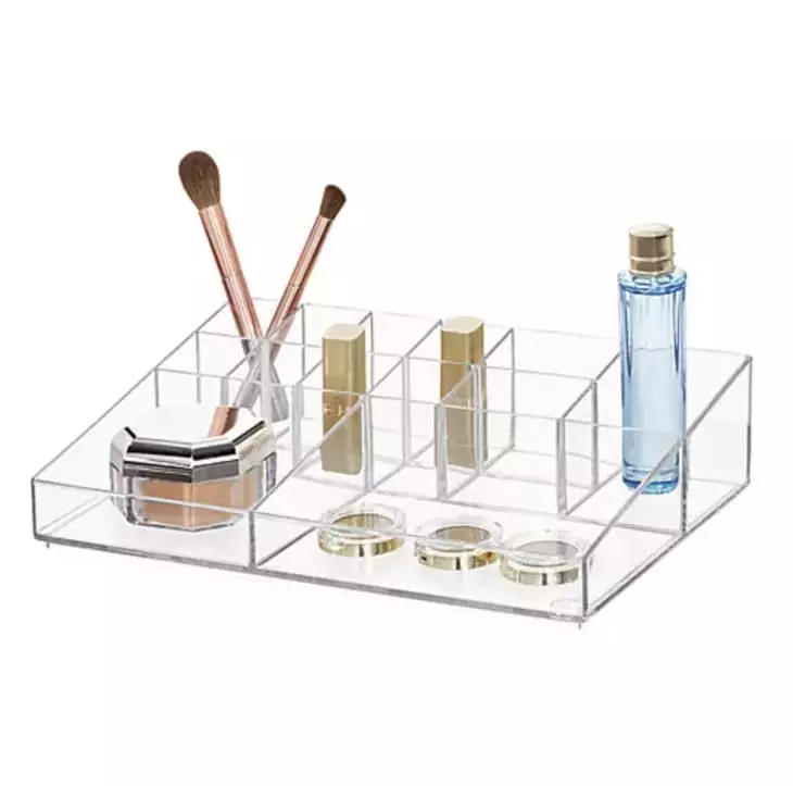 Produktbild: Squared Away Großer geteilter Kosmetik-Organizer